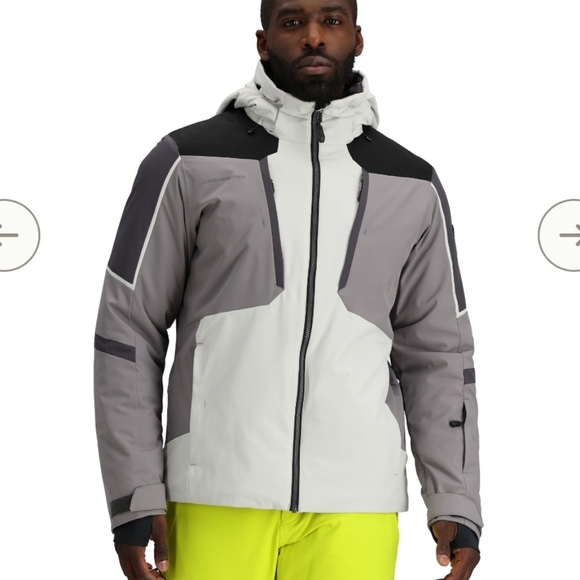 Obermeyer | Jackets & Coats | Nwt Mens Obermeyer Grey And Black ...